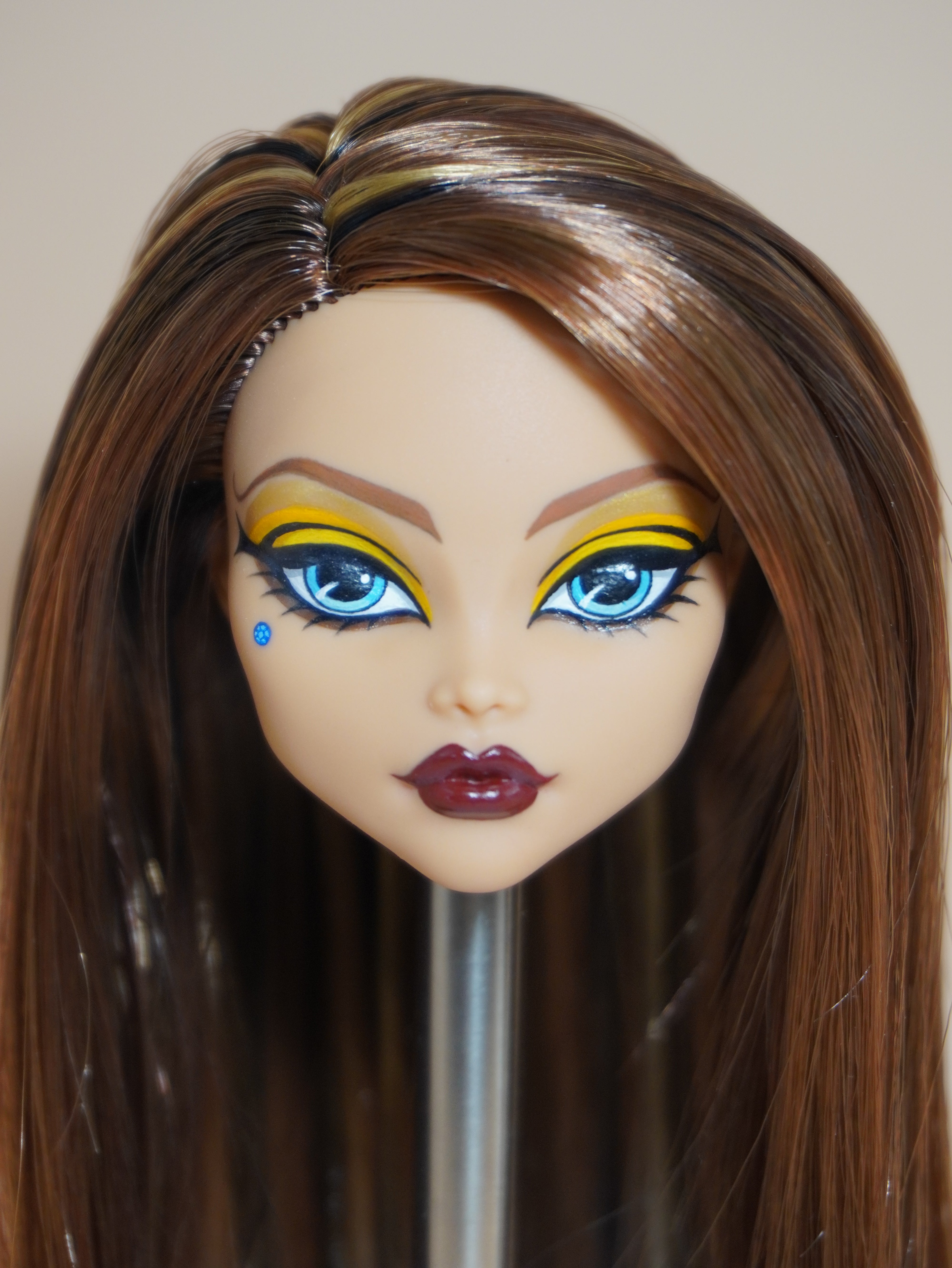 OOAK Cleo Doll Head – Morgsdolls